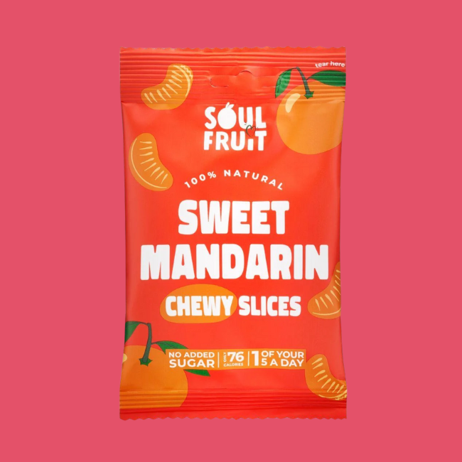 Soul Fruit - Soft Dried Fruit - Mandarin — Snackfully