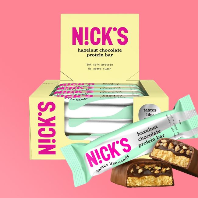 NICK's - Protein Bars - Hazelnut Chocolate — Snackfully