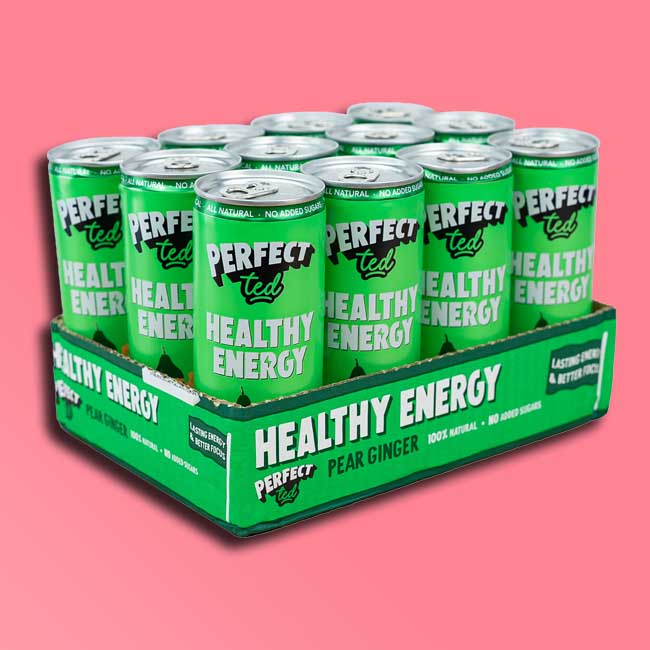 Perfect Ted - Matcha Energy Drink - Pear Ginger — Snackfully