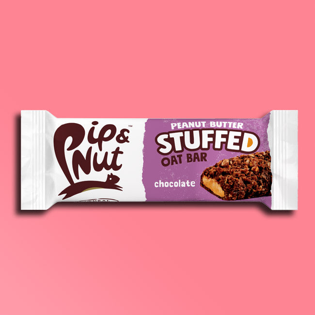 Pip & Nut - Peanut Butter Stuffed Oat Bar - Chocolate — Snackfully