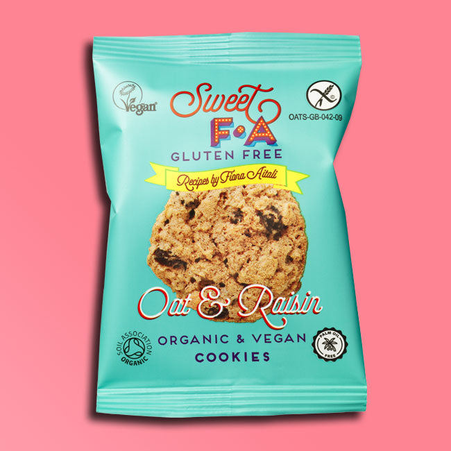Sweet FA - Individually Wrapped Twin Pack Biscuits - Oat & Raisin Cook ...