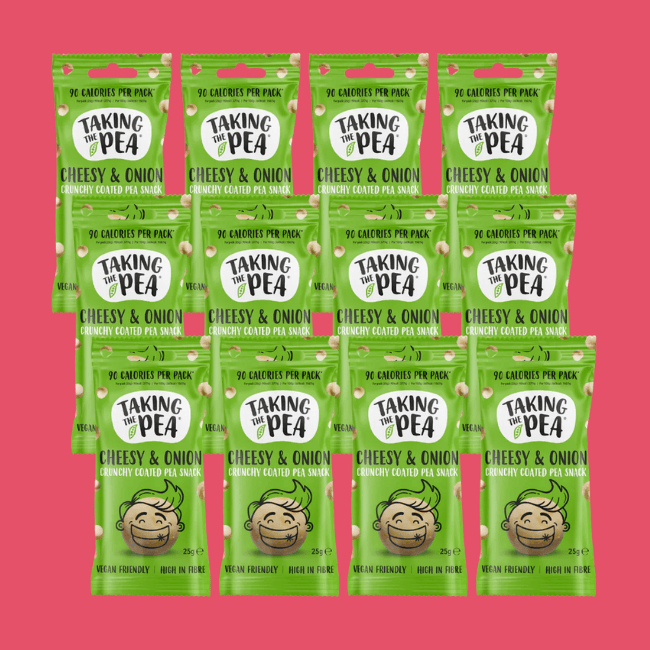 Taking the Pea - Crunchy Coated Pea Snacks - Cheesy & Onion — Snackfully