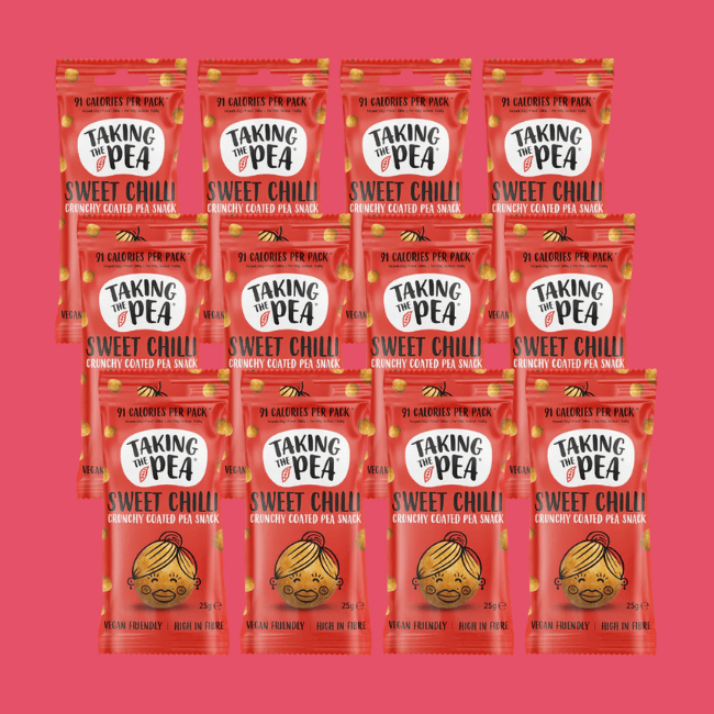 Taking the Pea - Crunchy Coated Pea Snacks - Sweet Chilli — Snackfully