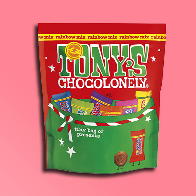 Tony's Chocolonely - Tiny Tony's Christmas Pouch — Snackfully