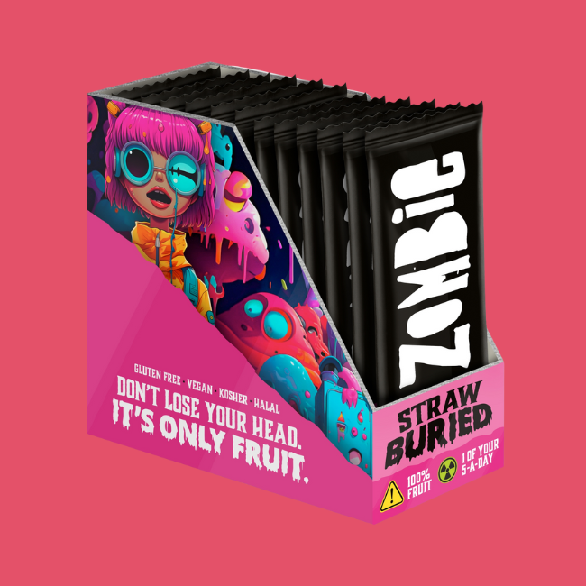 Zombie Fruit Leatherz Bars - Strawburied — Snackfully