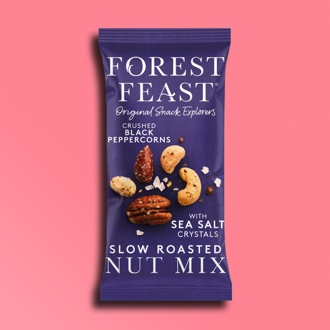 Forest Feast - Nut Snacks - Sea Salt & Black Peppercorn Nut Mix ...